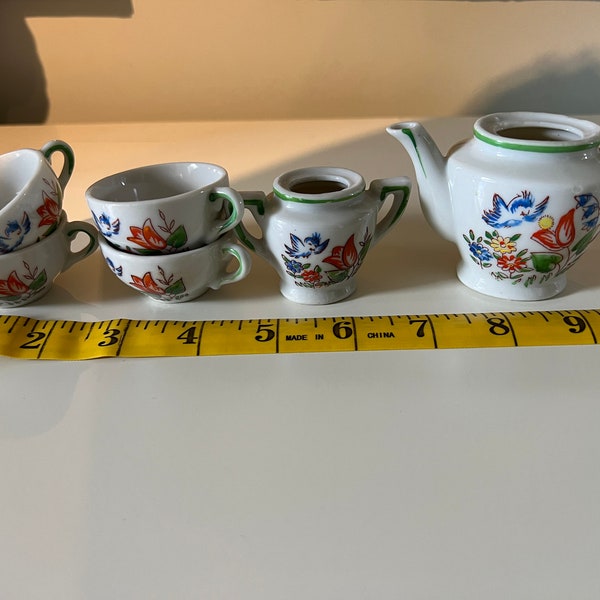 Vintage Childrens Tea Set Made in Japan - Etsy