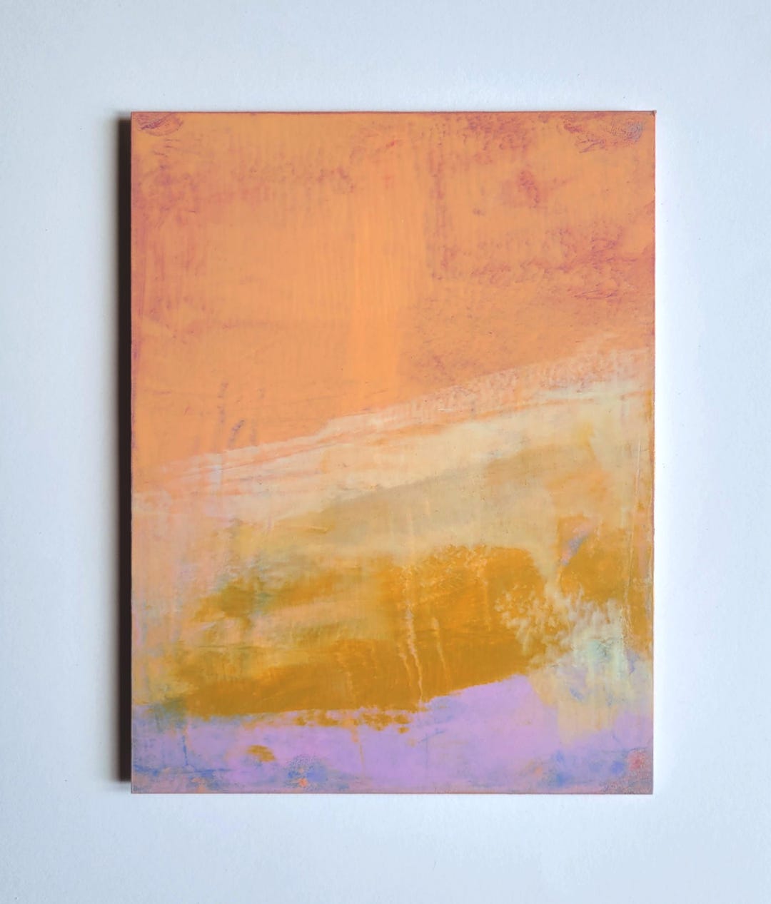 Original Abstract Painting - Cold Wax and Oil Paint - Summer N.5 ...