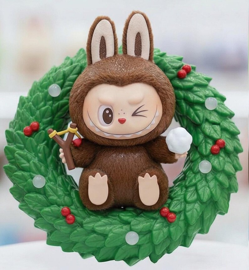 Labubu 3D Printable WICKED PACK Christmas Ornament STL Files - Etsy