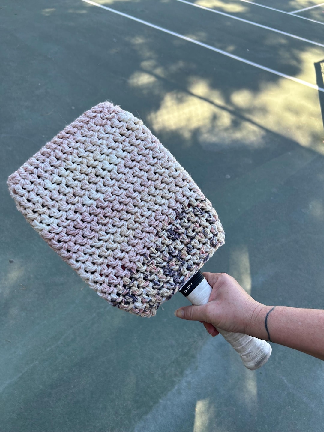 Pickleball Paddle Cover Handmade Crochet - Etsy