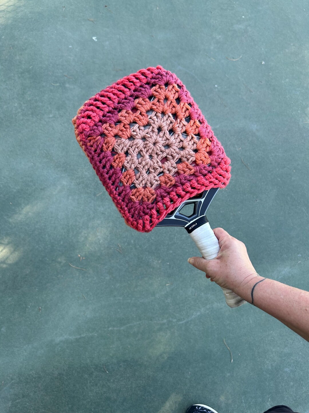 Pickleball Paddle Cover Handmade Crochet - Etsy