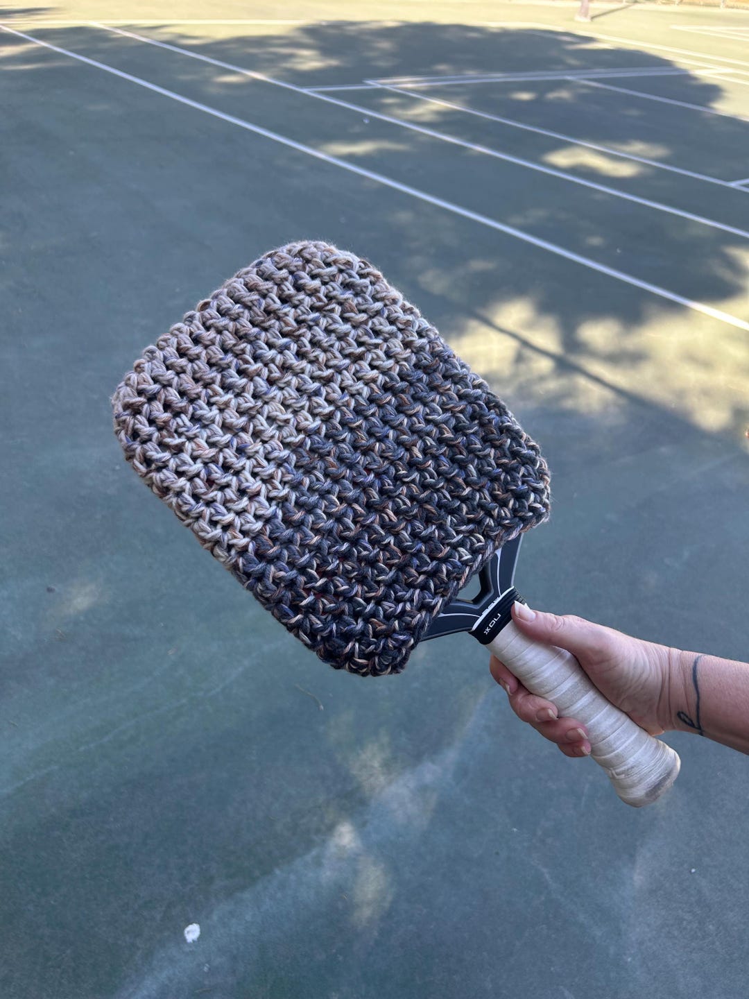Pickleball Paddle Cover Handmade Crochet - Etsy
