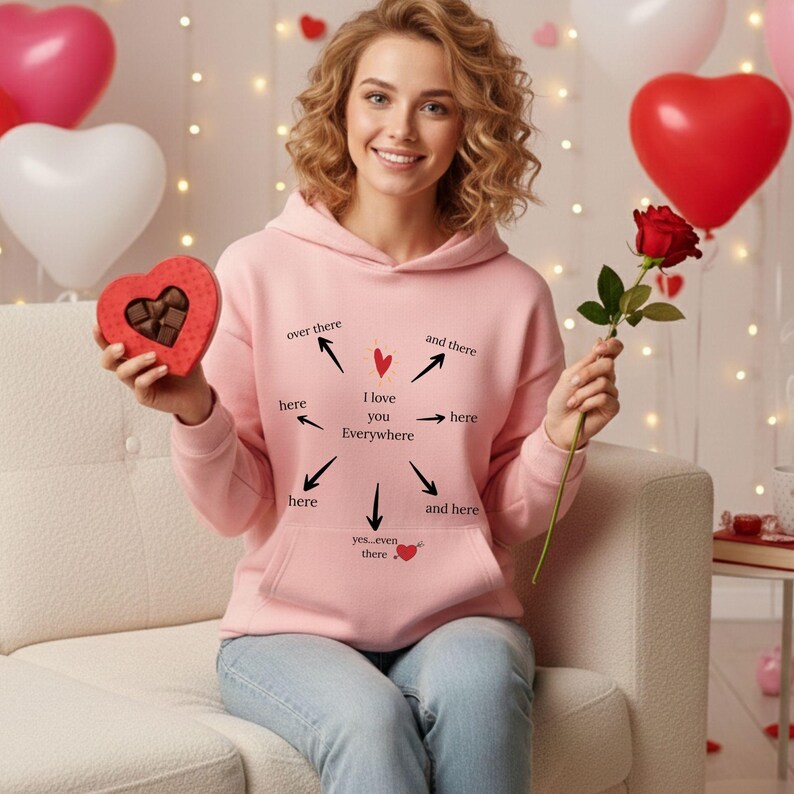 I Love You Everywhere PNG Clipart, Valentine's Day Humor (digital ...