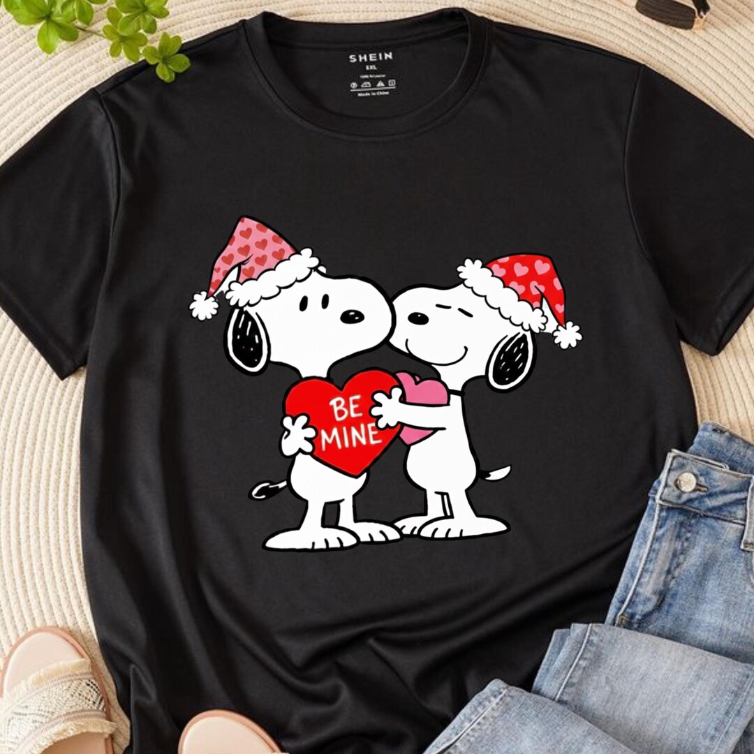 Valentines Day PNG Snoopy Cartoon Dog PNG Sublimation Designs (digital ...