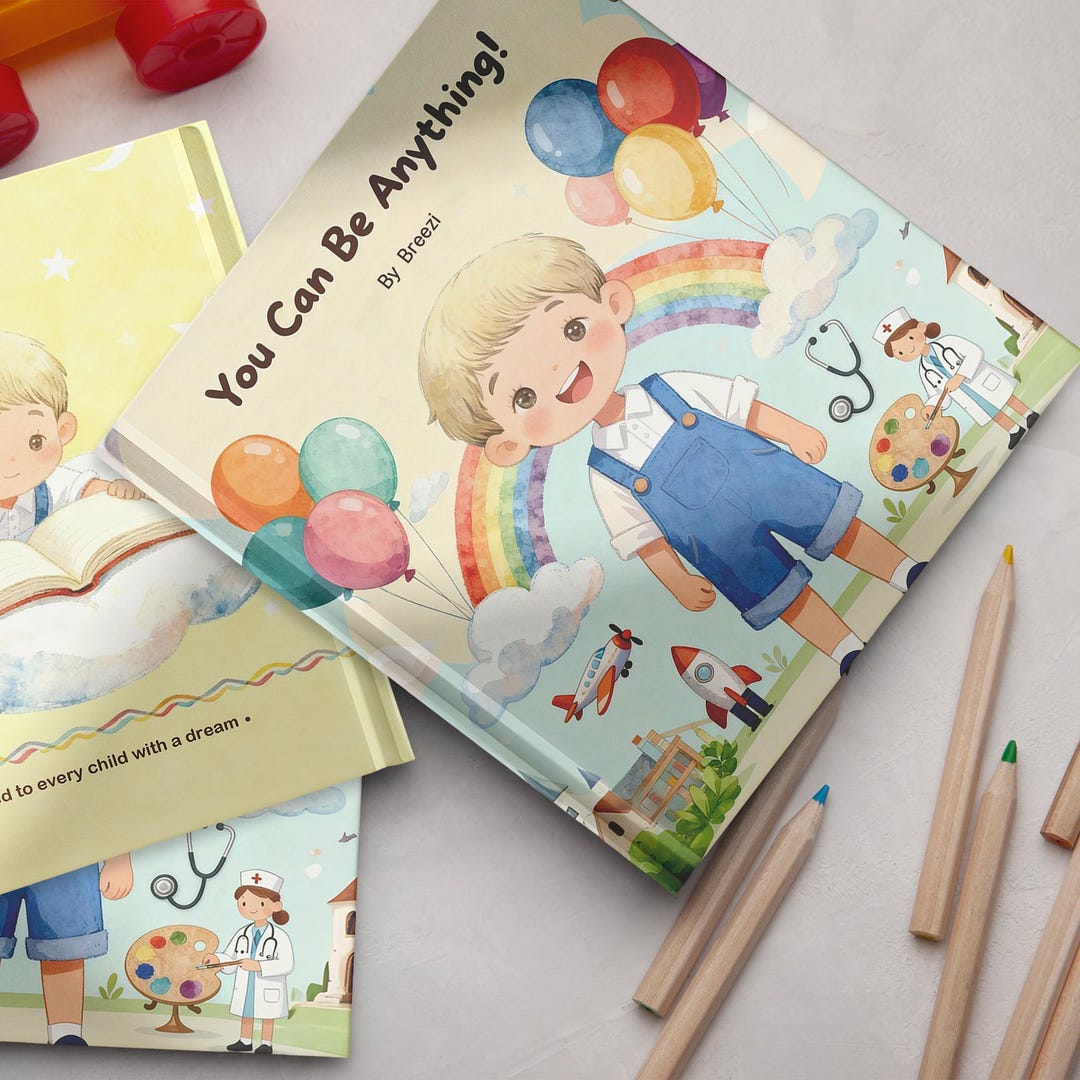 Personalized Storybook for Kids – You Can Be Anything Name Custom Book ...
