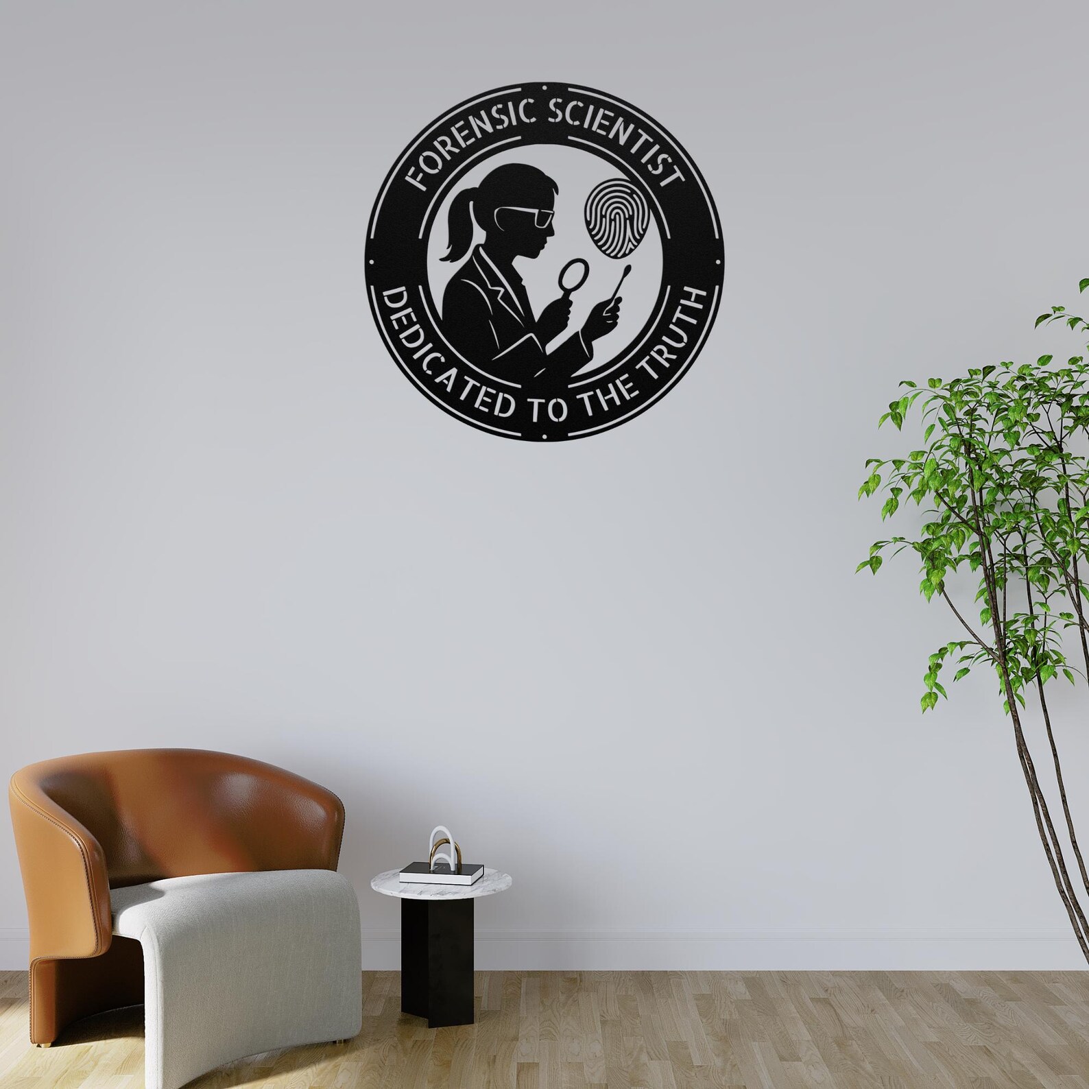 Personalized Forensic Lab Metal Sign: Custom Scientist Art Crime Scene ...