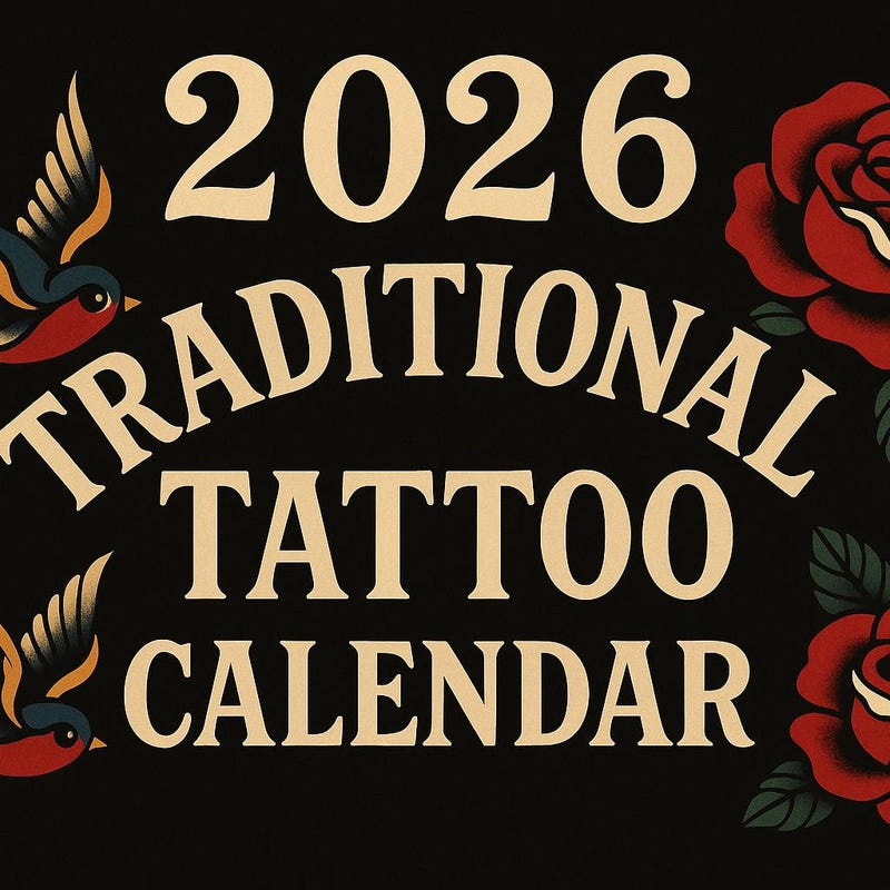 Tattoo Calendars - Etsy