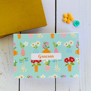 Spanish Thank You Cards - Set of 10 Note Cards With Envelopes ...