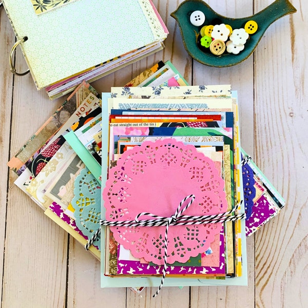 Paper Scrap Pack - Etsy
