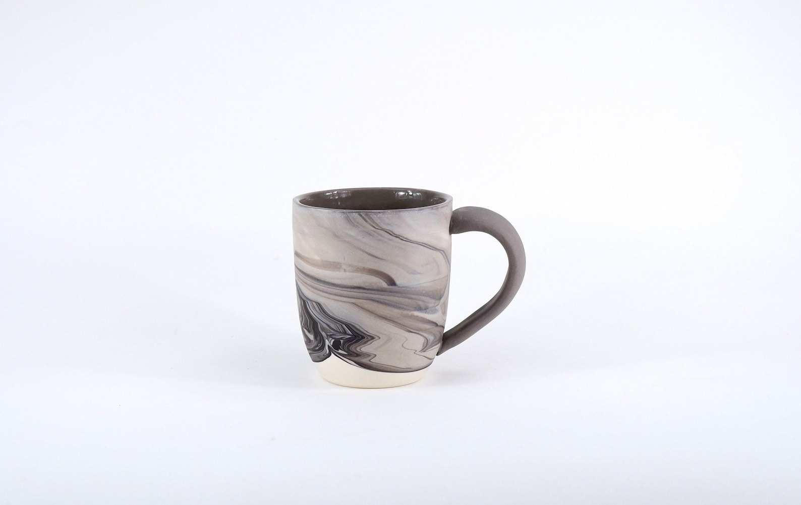 Large Marbled Pottery Mug. Unique Coffee Mug. Handmade Ceramic Mug ...