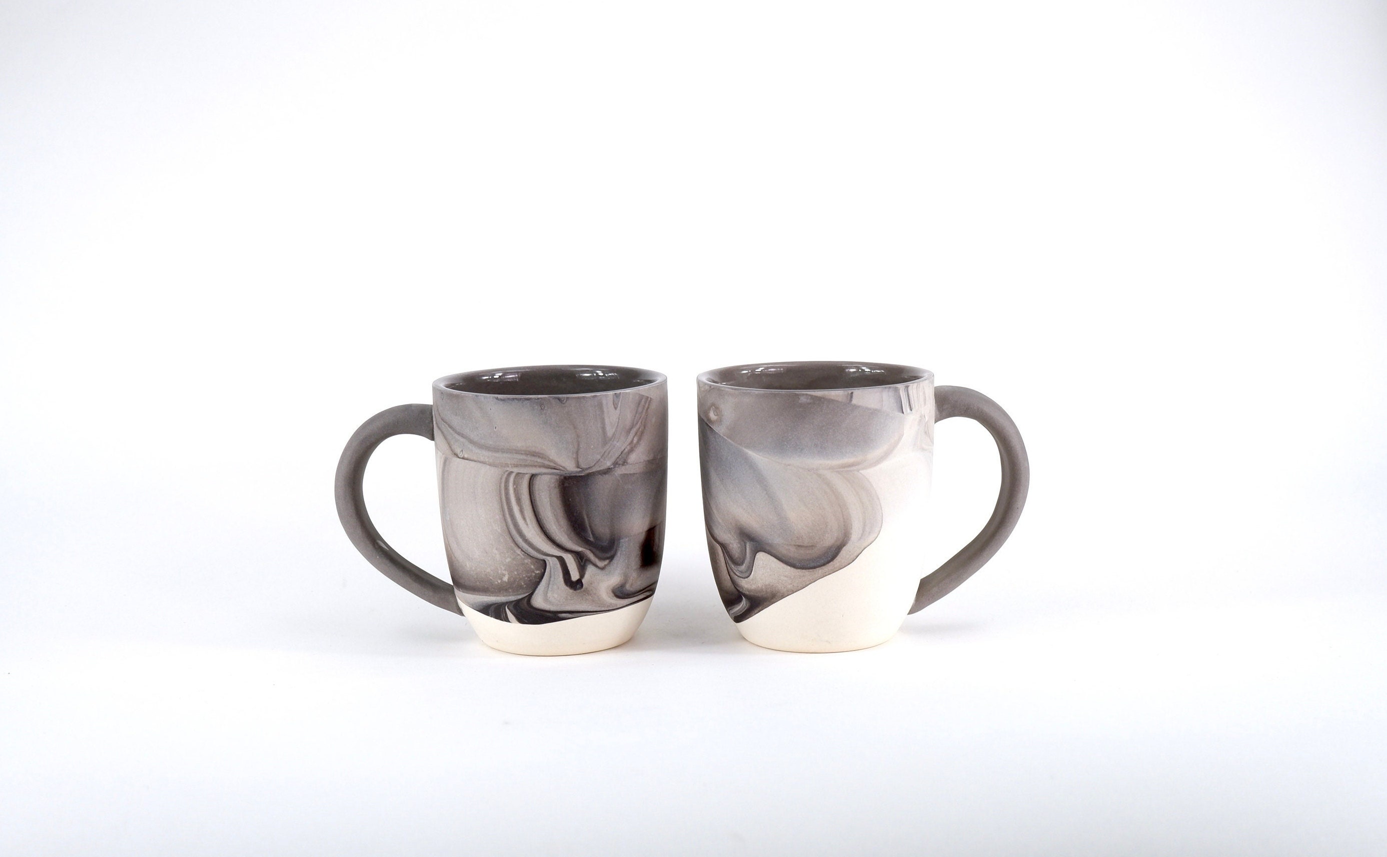 Large Marbled Pottery Mug. Unique Coffee Mug. Handmade Ceramic - Etsy