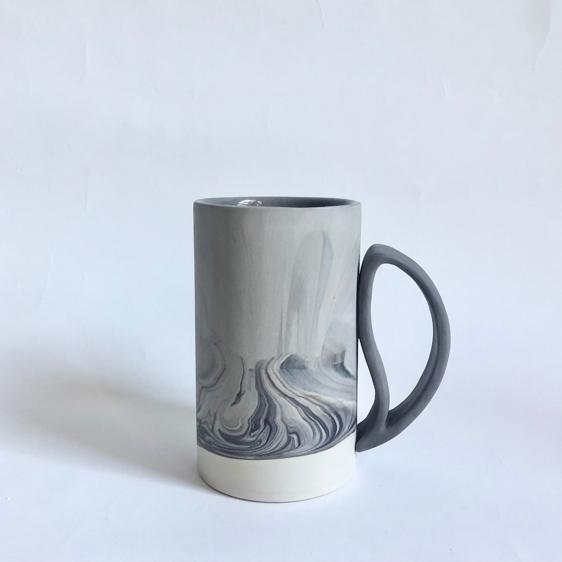 Large Coffee Mug. Modern Ceramic Mug. Unique Handmade Pottery. | Etsy