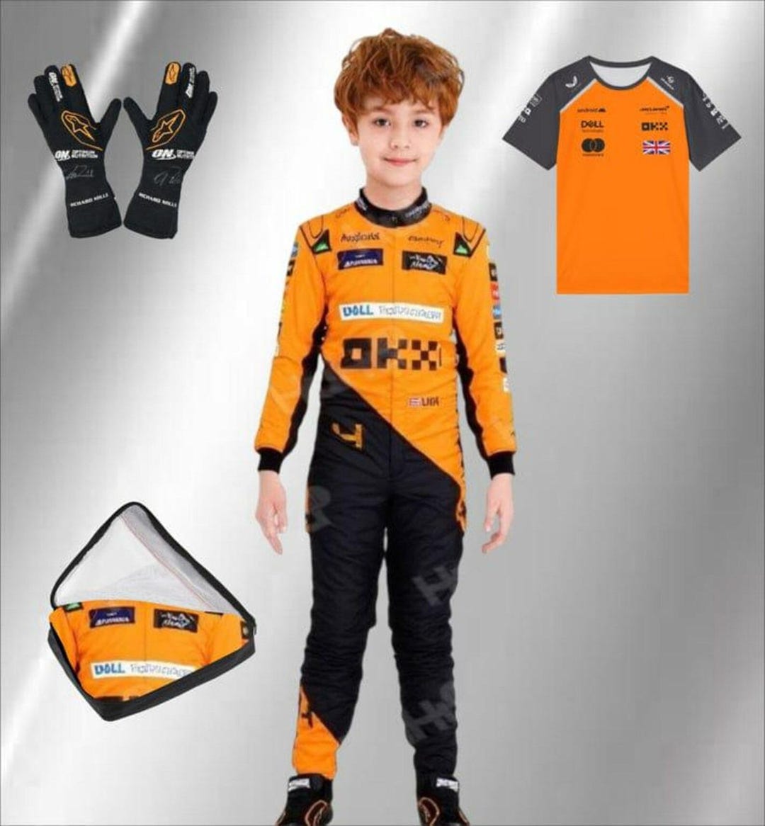 Custom Formula 1 Racing Suit: Personalized Kart Suit With Gloves ...