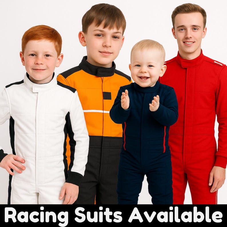 Custom Formula 1 Racing Suit: Personalized Kart Suit With Gloves ...
