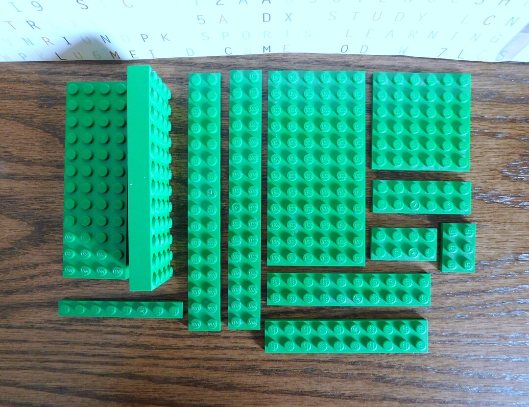 Vintage Lego Green Castle Blocks 1980's - Etsy