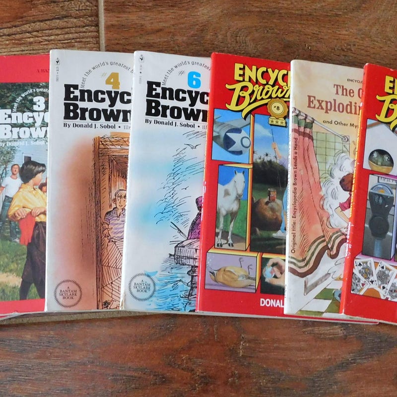 Encyclopedia Brown - Etsy