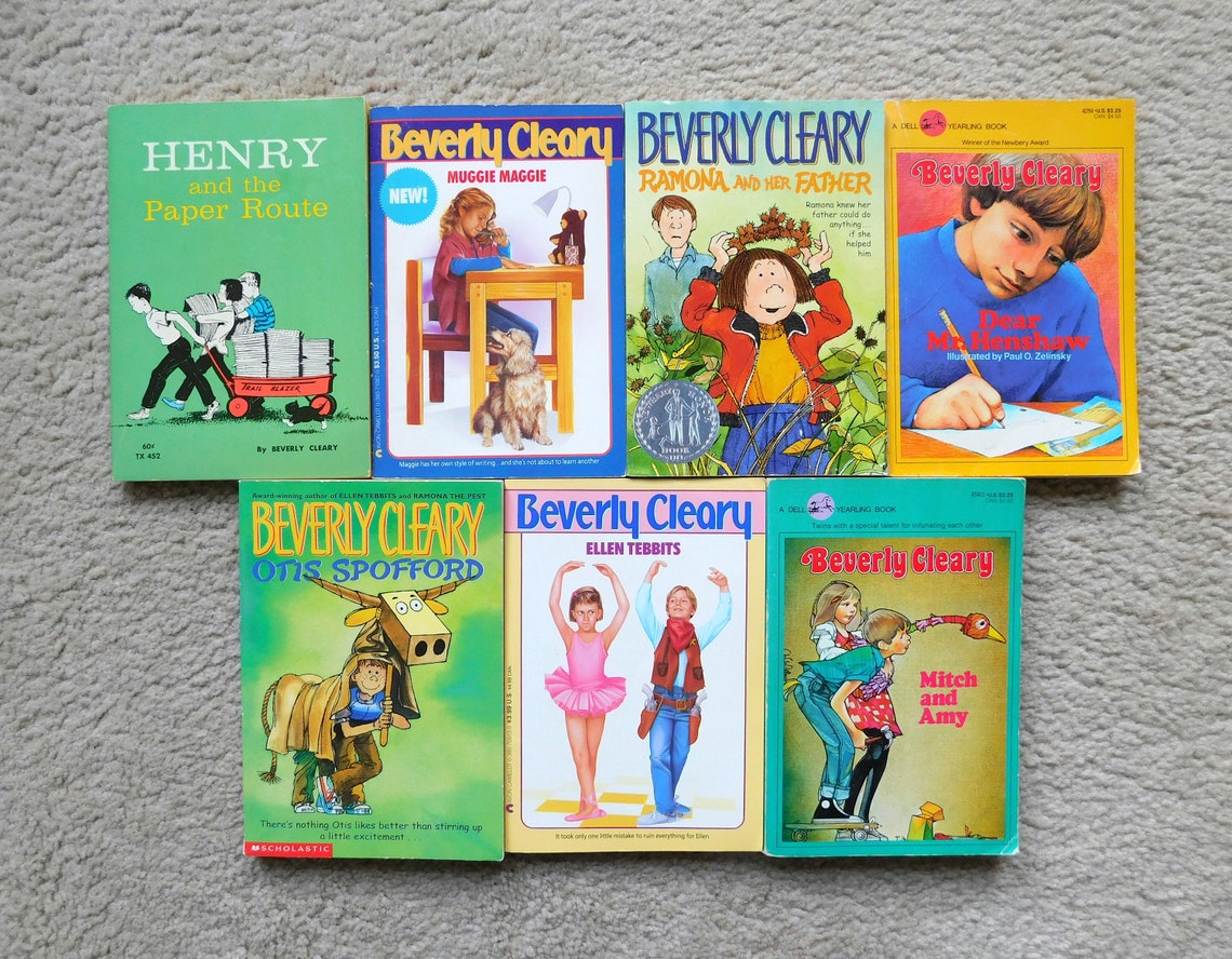 Beverly Cleary Childrens Books Chapter Books You Choose | Etsy