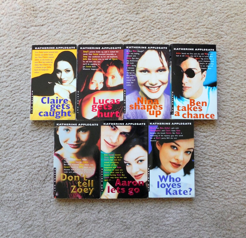 Making Out Teen Books - Katherine Applegate - Romance - You Choose ...