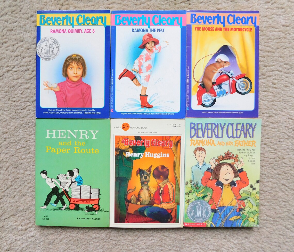 Beverly Cleary Childrens Books Chapter Books You Choose | Etsy