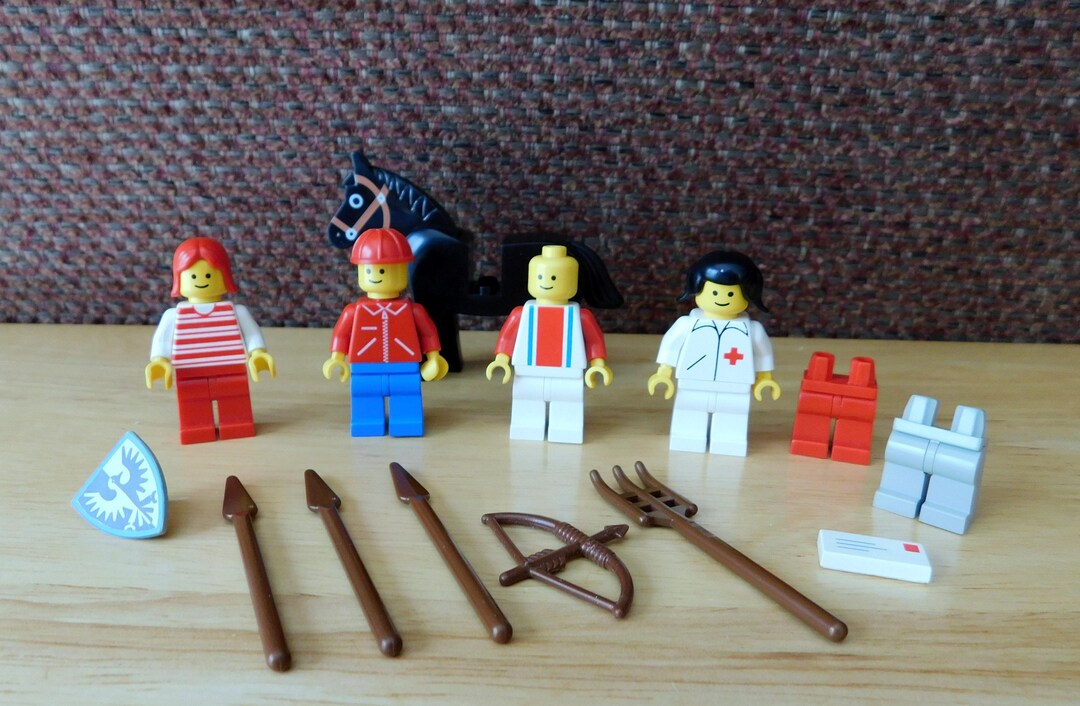 Vintage Lego Minifigure Pieces - 1980's - You Choose Which One - Etsy
