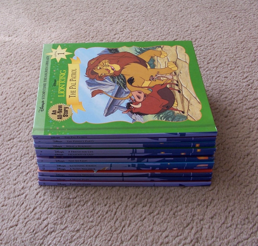 Disney's Storytime Treasures Library - You Choose Which Ones - Etsy