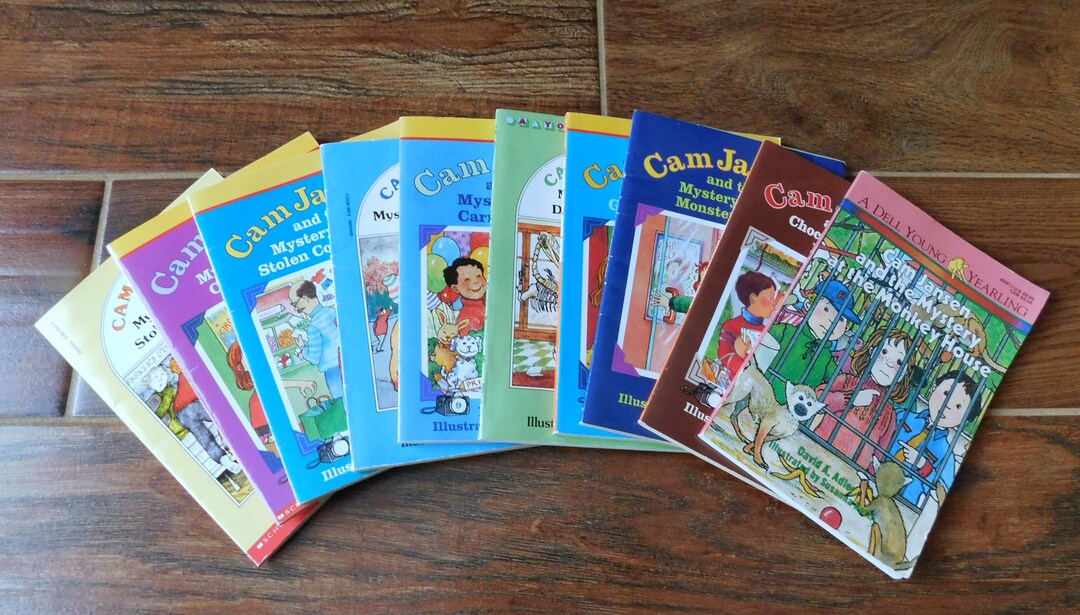 Cam Jansen Childrens Books David Adler Lot of 10 - Etsy