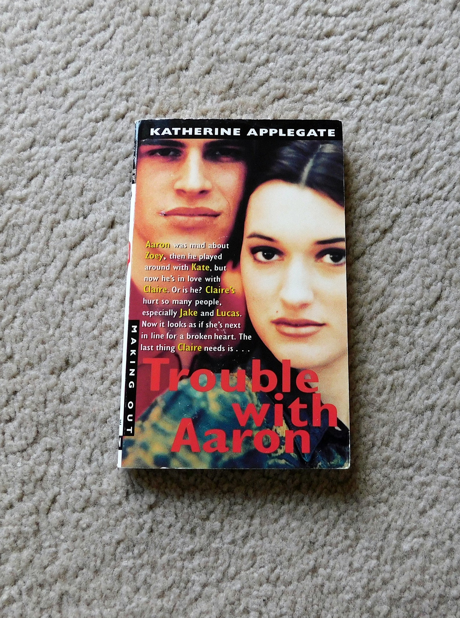 Making Out Teen Books - Katherine Applegate - Romance - You Choose ...