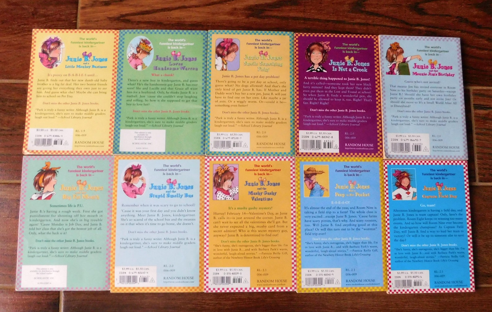 Junie B Jones Childrens Books - Barbara Park - You Choose - Etsy