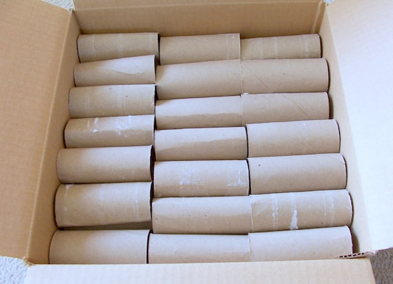 84 Empty Toilet Paper Rolls Cardboard Tubes Toilet Paper | Etsy