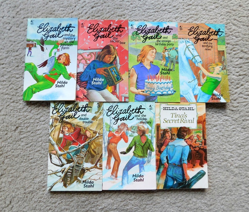 Elizabeth Gail Mystery Books Hilda Stahl and 1 More You - Etsy
