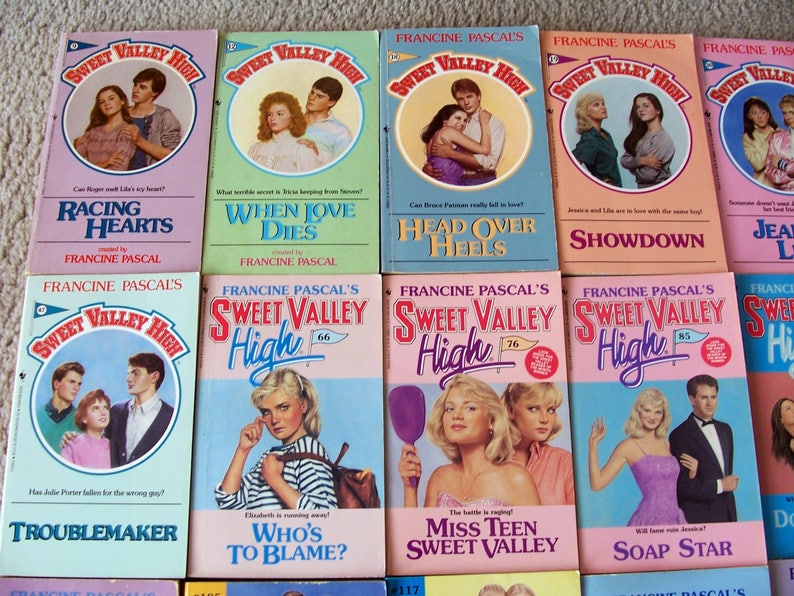 Sweet Valley High Teen Books, Francine Pascal - You Choose - Etsy