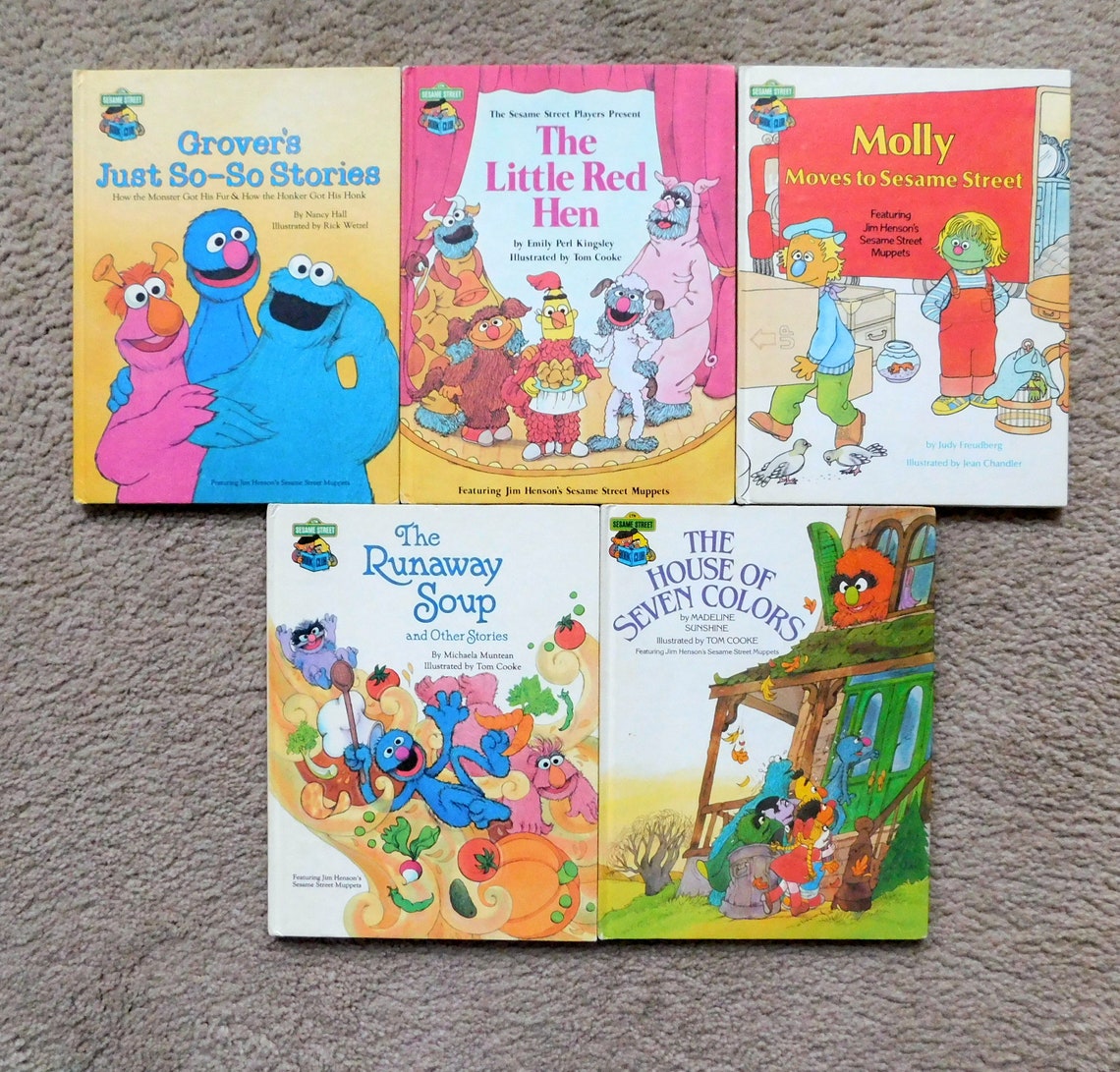 Sesame Street Book Club Children's Books You Choose | Etsy