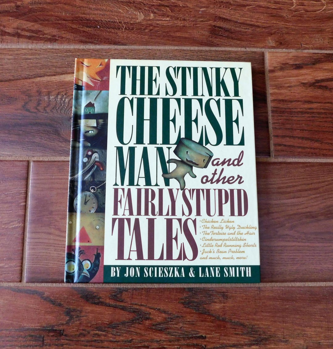 The Stinky Cheese Man and Other Fairly Stupid Tales Jon Scieszka - Etsy