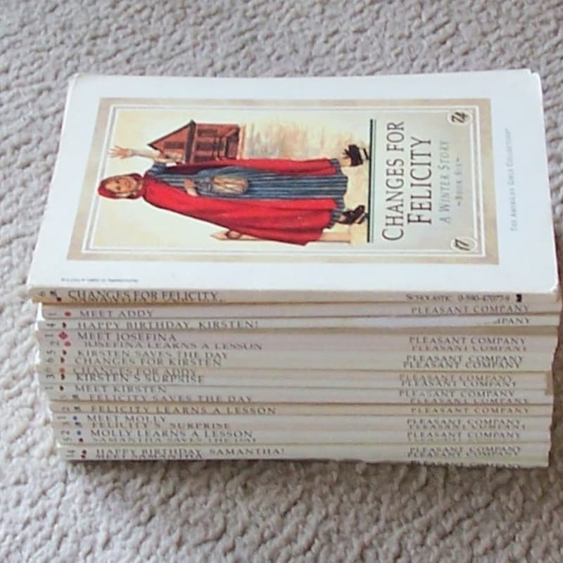 Addy American Doll Books - Etsy