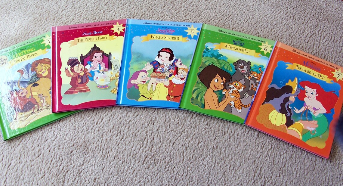 Disney's Storytime Treasures Library - You Choose Which Ones - Etsy