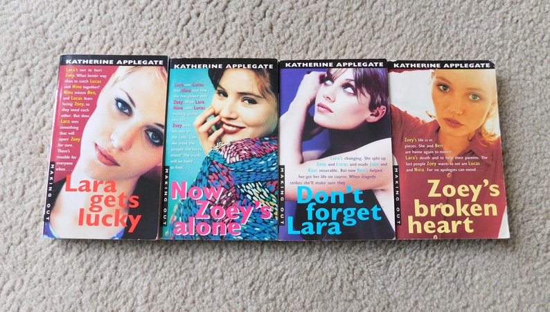 Making Out Teen Books - Katherine Applegate - Romance - You Choose ...