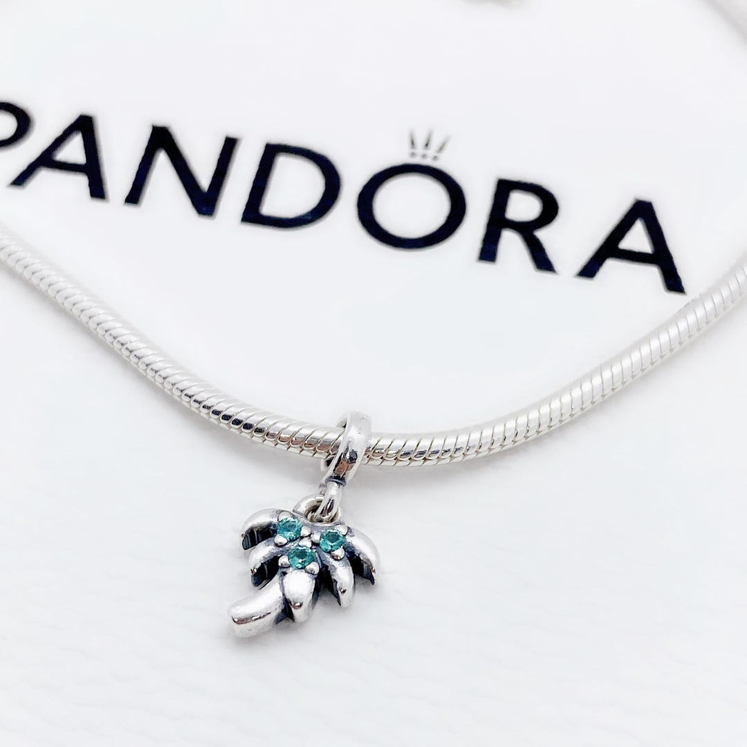 Pandora My Palm Tree Micro Dangle Charm - Etsy