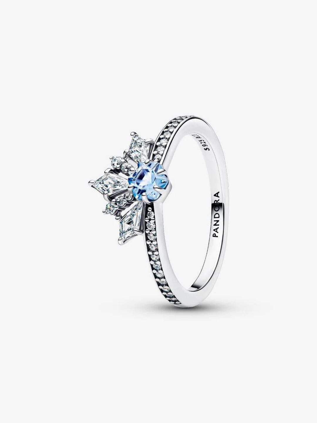 Pandora Frozen Queen Elsa Tiara Ring - Etsy