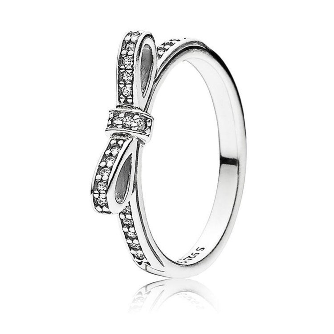 Pandora Delicate Bow Ring - Etsy