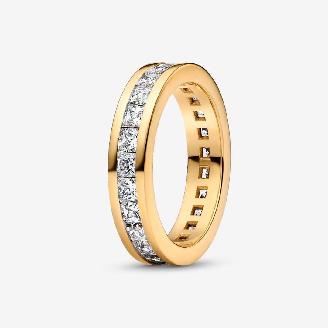 Pandora Eternity Channel Ring - Etsy