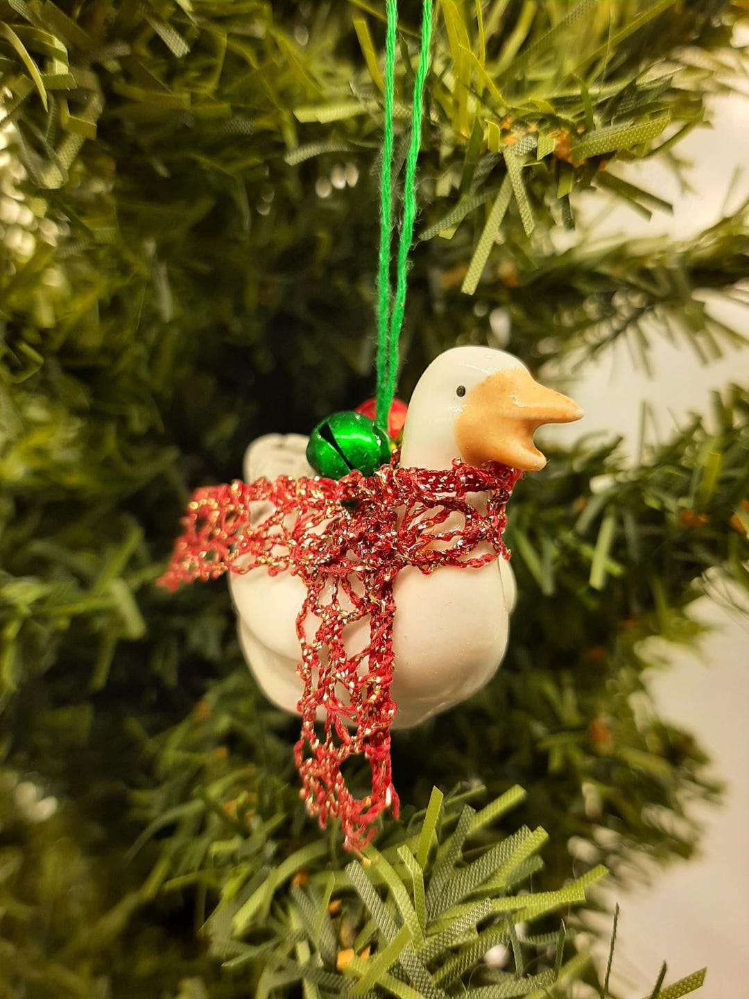 Upcycled Vintage Goose Salt Shaker Christmas Ornament - Etsy