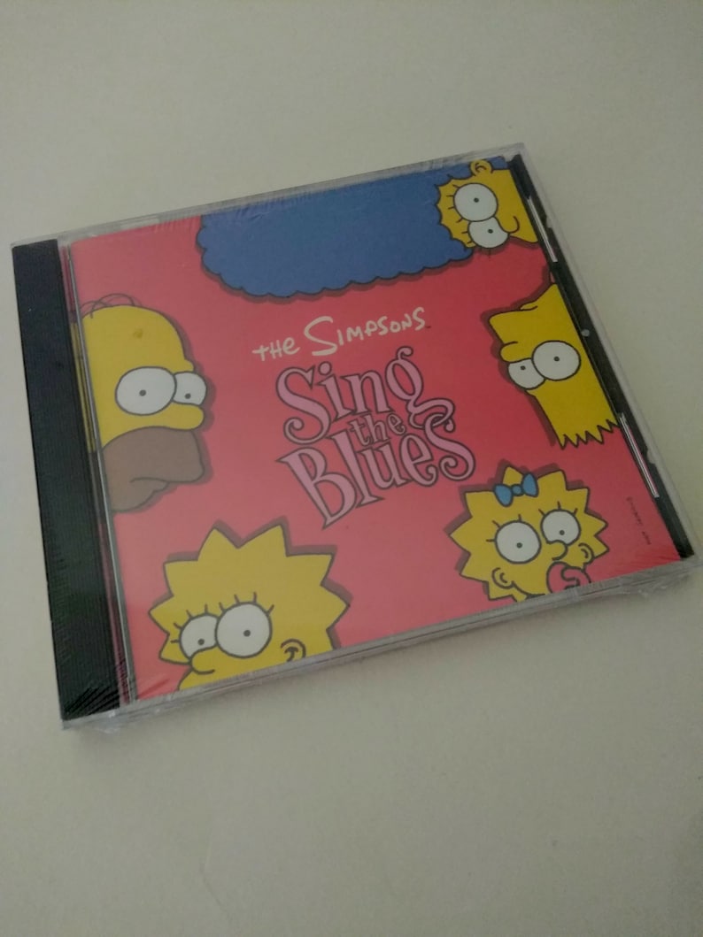 Vintage Simpsons New Sealed the Simpsons Sing the Blues Music CD NOS ...