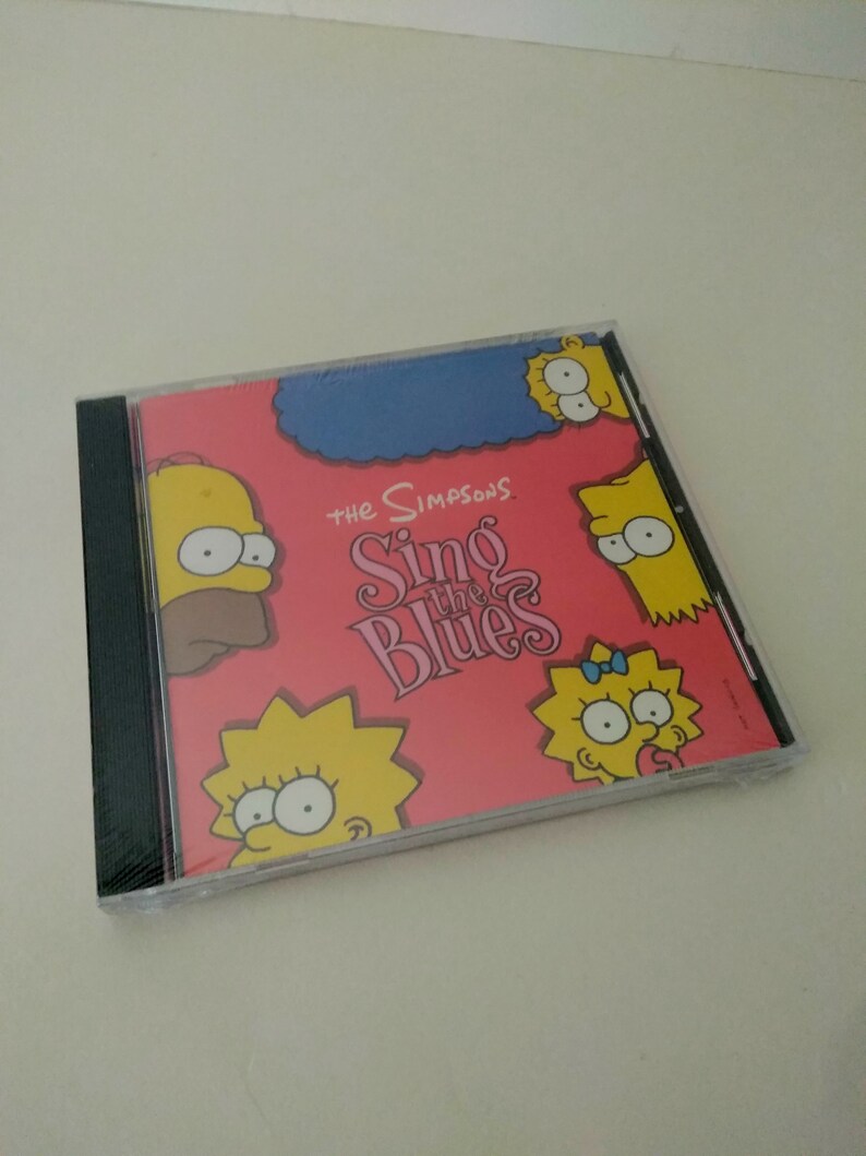Vintage Simpsons New Sealed the Simpsons Sing the Blues Music CD NOS ...