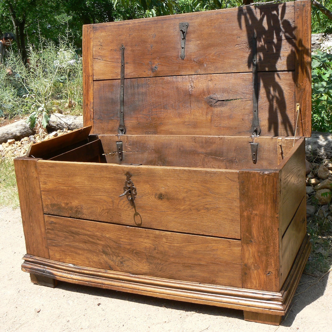 Antique French Hope Chest - 18th Century - Oak - Etsy