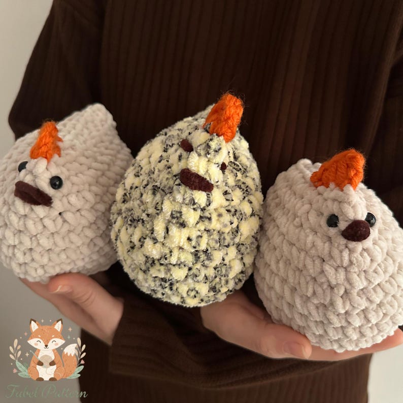 Amigurumi Chicken Crochet PDF Pattern for Beginners - Etsy