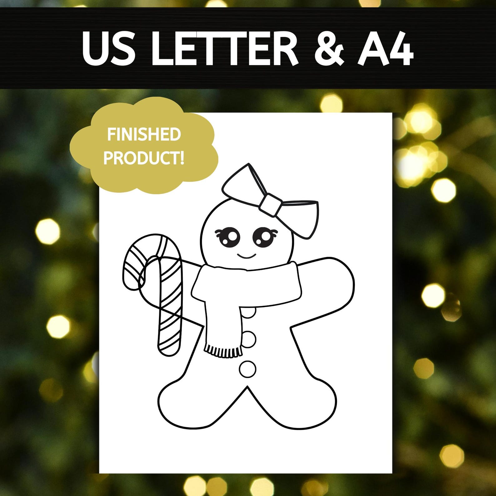 Build a Gingerbread Man Craft | Cut and Paste Activity | Christmas ...