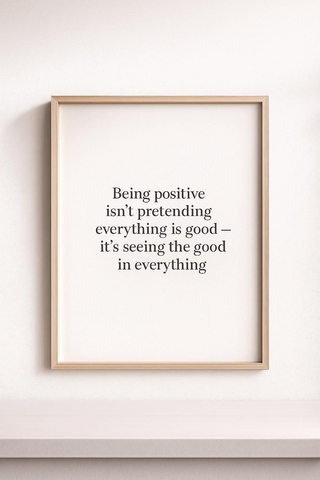 Being Positive Quote Print | Neutral Classroom Decor (instant Download ...