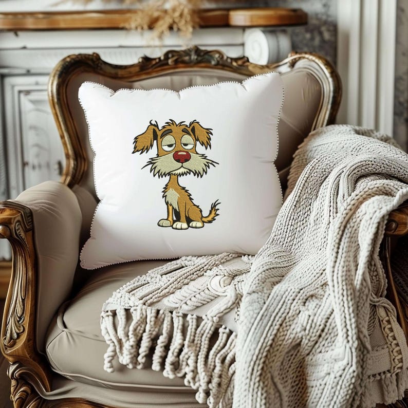 Funny Crazy Dog Machine Embroidery Designs Crazy Animal Embroidery ...