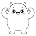 Fitness Monsters Coloring Book | Monster Characters Exercising | Kids ...