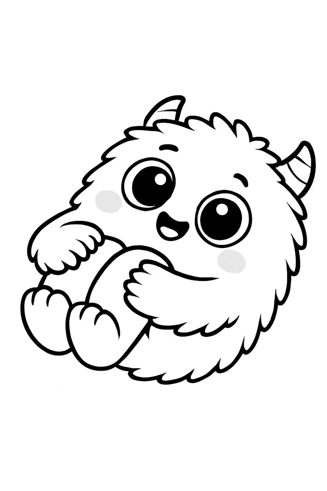 Fitness Monsters Coloring Book | Monster Characters Exercising | Kids ...